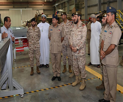 Delegation from Ali Al Sabah Military Academy of Kuwait Visits Oman’s Military Technological ...