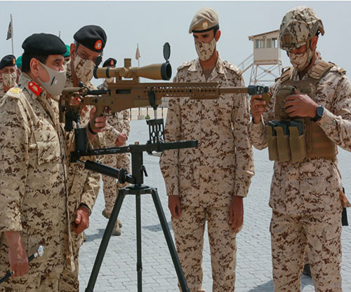 Bahrain's King Attends Royal Tanks' Shooting Exercise | Al Defaiya