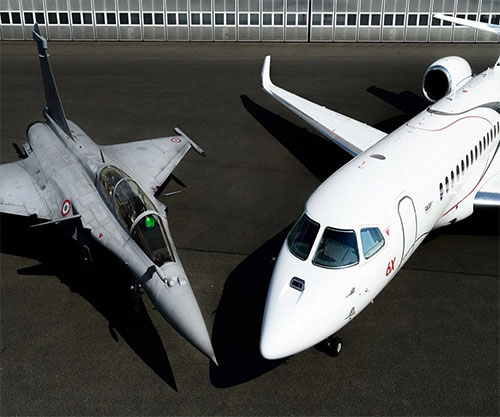 Dassault Aviation at the Dubai Airshow | Al Defaiya