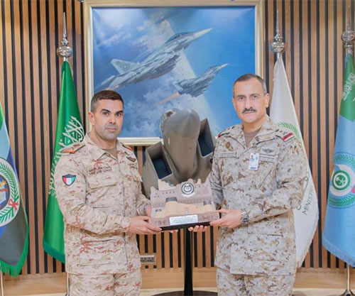 Royal Saudi Air Forces Commander Receives Kuwaiti Army's Deputy Chief ...