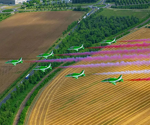 Saudi Falcons Arrive in UK for Royal International Air Tattoo (RIAT ...